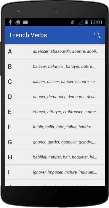 French Verb Conjugator for iOS and Android